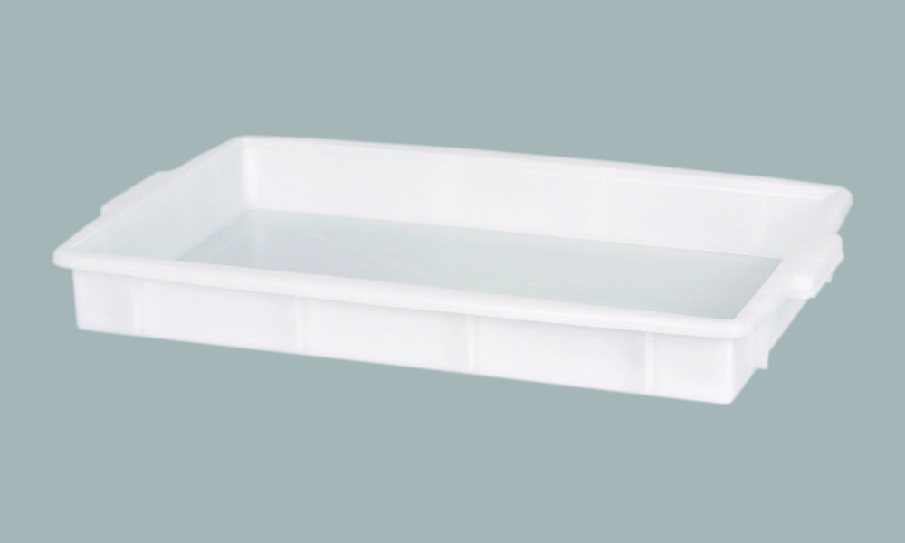 Bak 50 l, HDPE, stapelbaar 660 x 450 x 220 mm (LxBxH) ext | LLG9301649